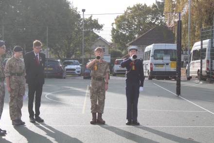 Haygrove School - Haygrove marks Remembrance Day